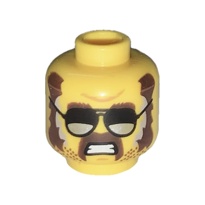 LEGO Yellow Houndog Mcbrag Head (3274 / 102910) | Brick Owl - LEGO ...