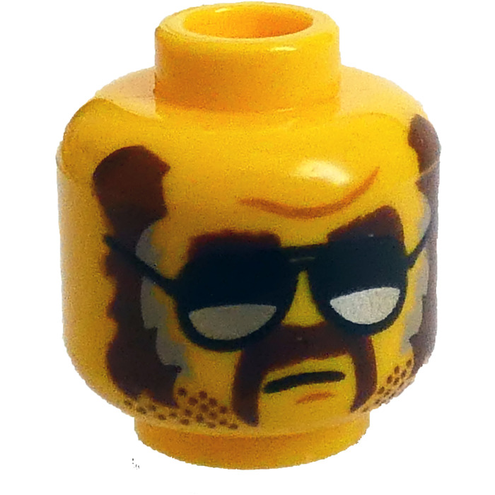 LEGO Yellow Houndog Mcbrag Head (3274 / 102910) | Brick Owl - LEGO ...