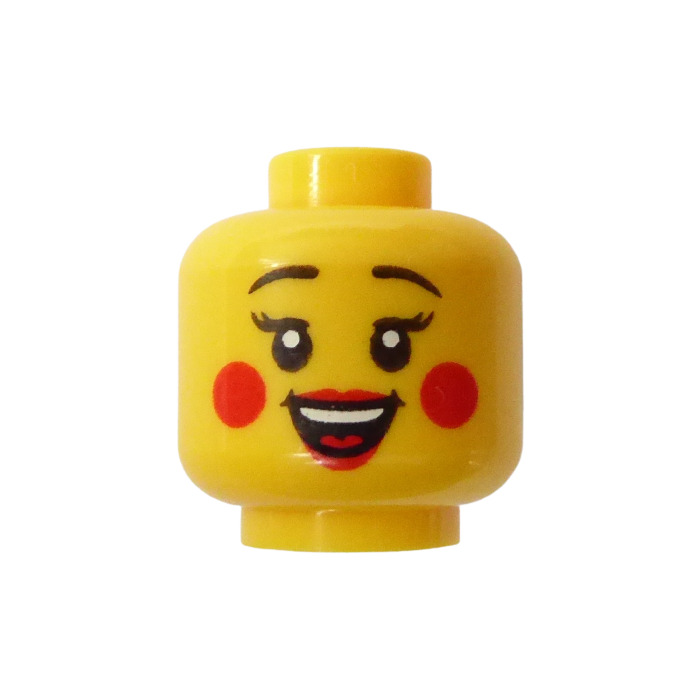 LEGO Ladybird Girl Plain Head (3626) | Brick Owl - LEGO Marketplace