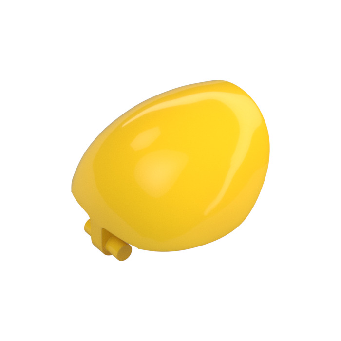 LEGO Yellow Large Round Shoulder Armor with Bar Handle (1686 / 8870 ...