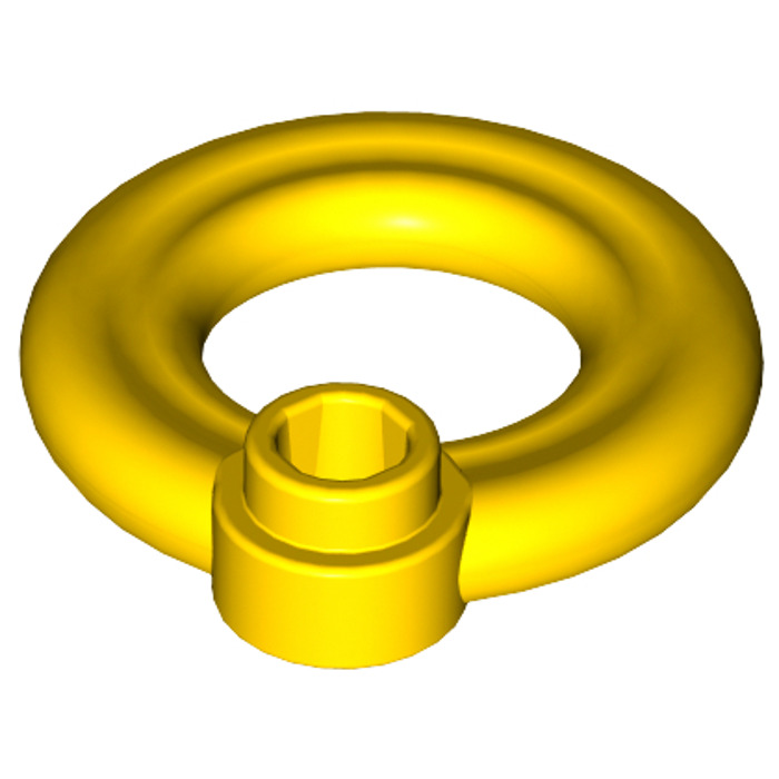 LEGO Yellow Lifebuoy with Hollow Stud (30340) | Brick Owl - LEGO ...