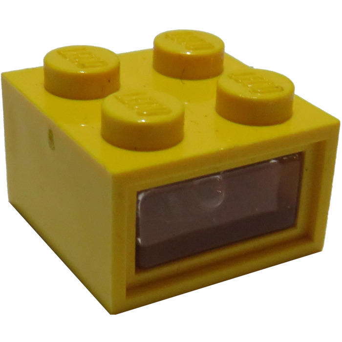 LEGO Light Brick 2 x 2 (4.5V) with 2 Holes 2 Plug Holes | Brick Owl