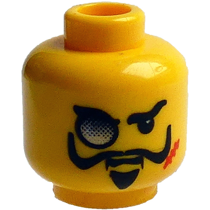 LEGO Yellow Lord Sam Sinister Head (3626) | Brick Owl - LEGO Marketplace