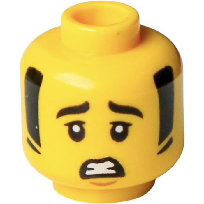 LEGO Male Head with Sideburns and Open Mouth (3274) | Brick Owl - LEGO ...