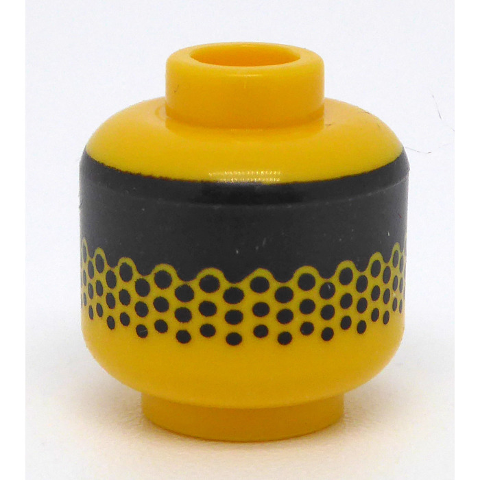 LEGO Yellow Male with Mountain Shirt Minifigure Head (3626 / 98550 ...