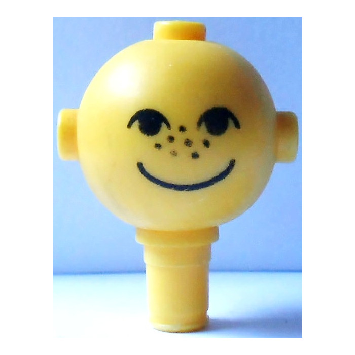 LEGO Yellow Maxifigure Head with Freckles | Brick Owl - LEGO Marketplace
