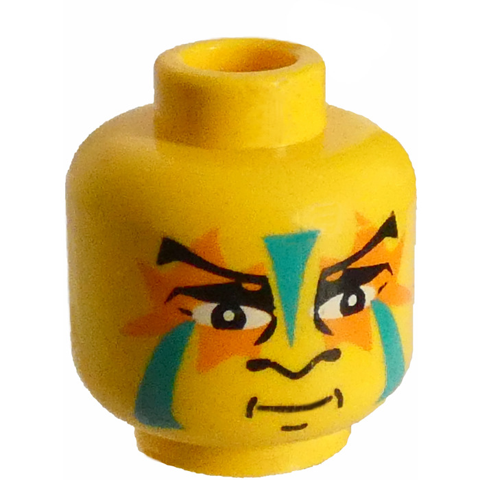 LEGO Yellow Medicine Man Head (3626) | Brick Owl - LEGO Marketplace