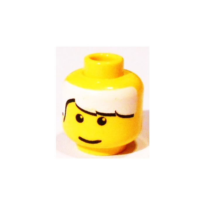 LEGO Yellow Minifigure Head with Decoration (3626) | Brick Owl - LEGO ...