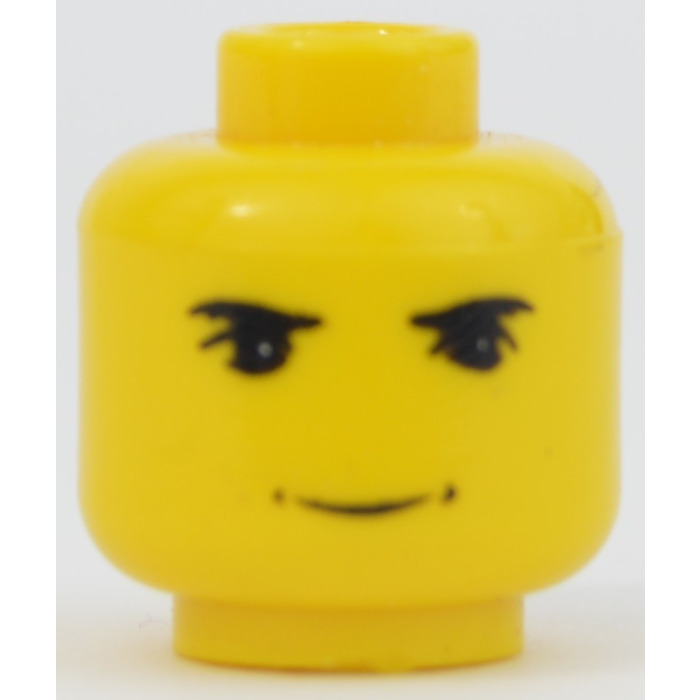 LEGO Yellow Minifigure Head with Decoration (40457 / 50888) | Brick Owl