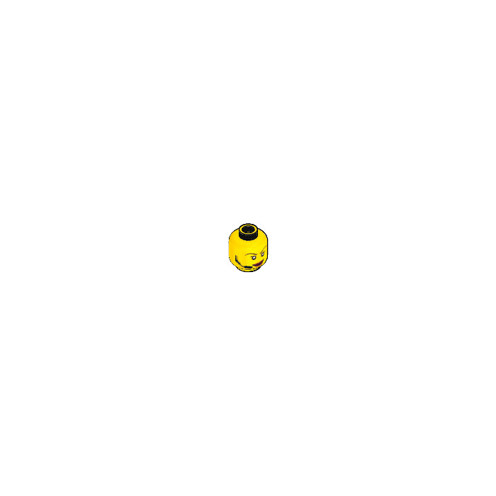 LEGO Yellow Minifigure Head with Headset (3626 / 63200) | Brick Owl ...