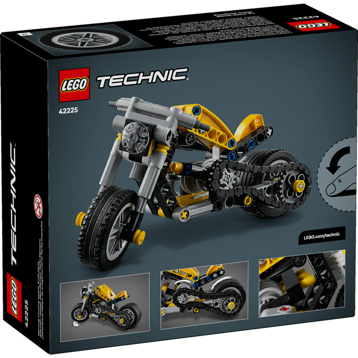 LEGO Yellow Motorcycle Set 42225 | Brick Owl - LEGO Marketplace