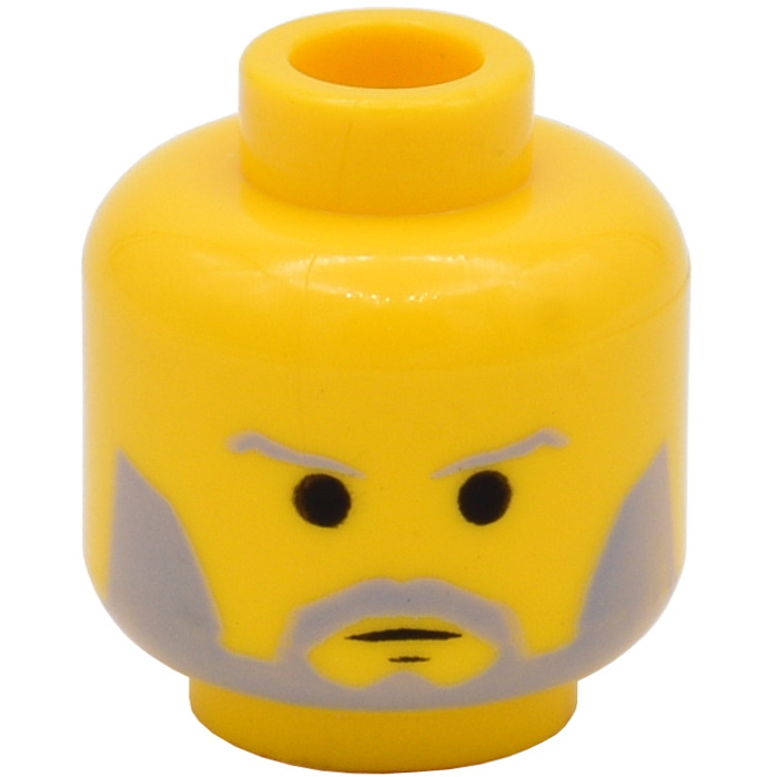 LEGO Yellow Obi-Wan Kenobi Minifigure Head (3626 / 63137) | Brick Owl ...