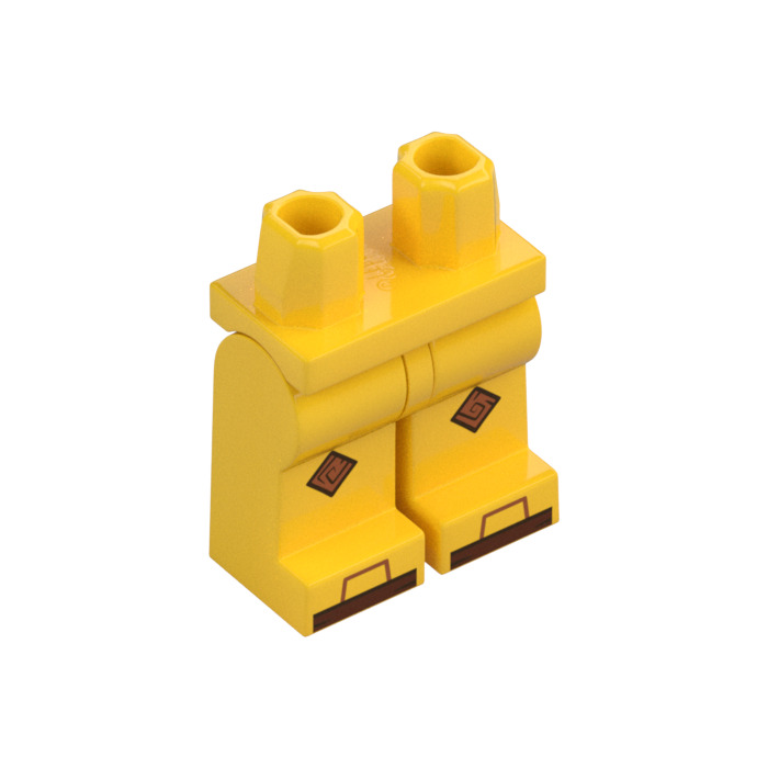 LEGO Yellow Peely Minifigure Hips and Legs (10970) | Brick Owl - LEGO ...