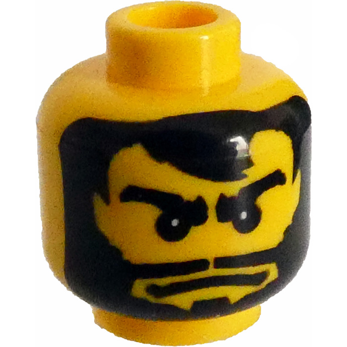 LEGO Yellow Plain Head with Beard (3626) | Brick Owl - LEGO Marketplace