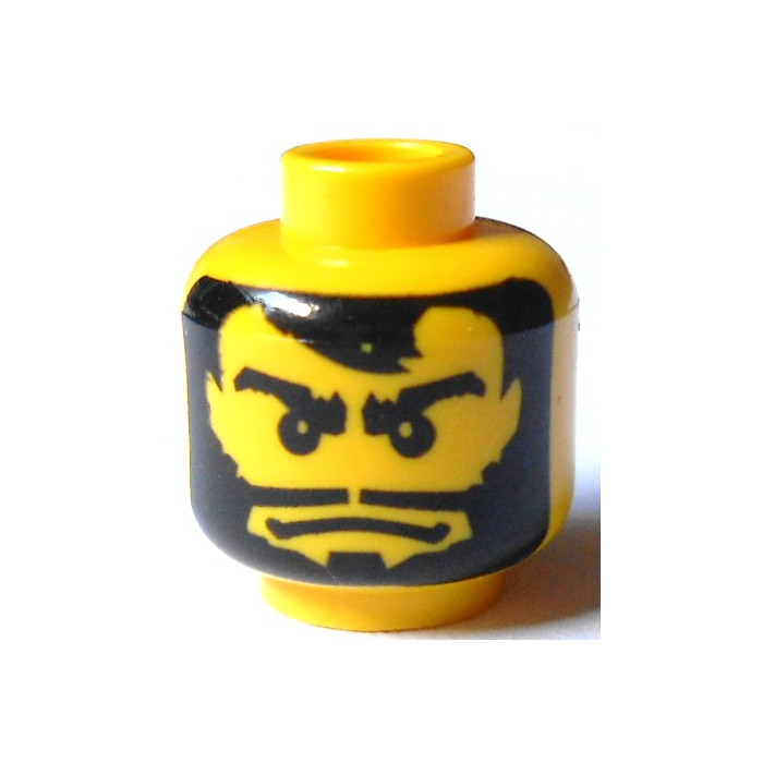 LEGO Yellow Plain Head with Beard (3626) | Brick Owl