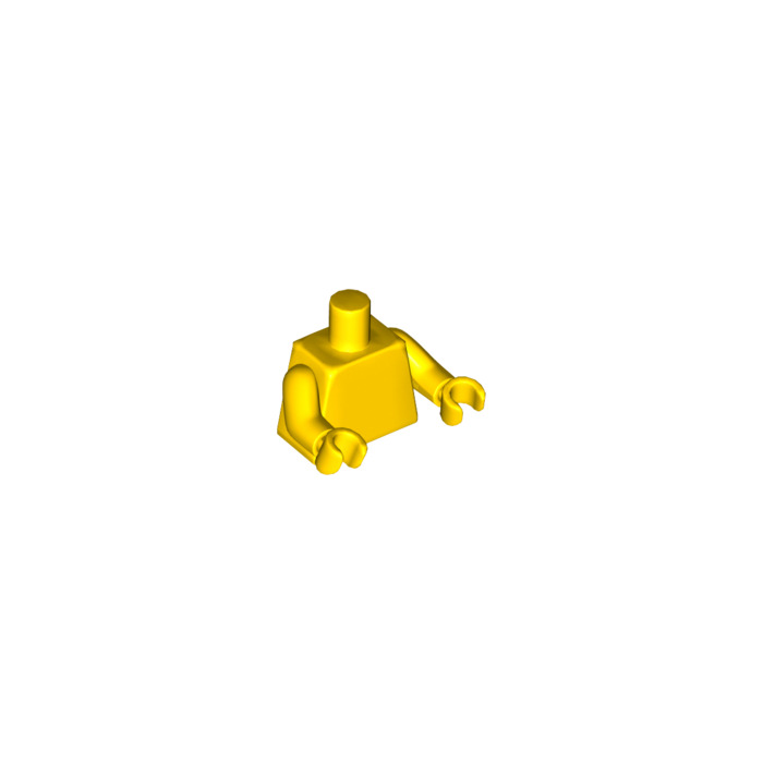 LEGO Yellow Plain Torso with Arms and Hands (73403 / 76382) | Brick Owl
