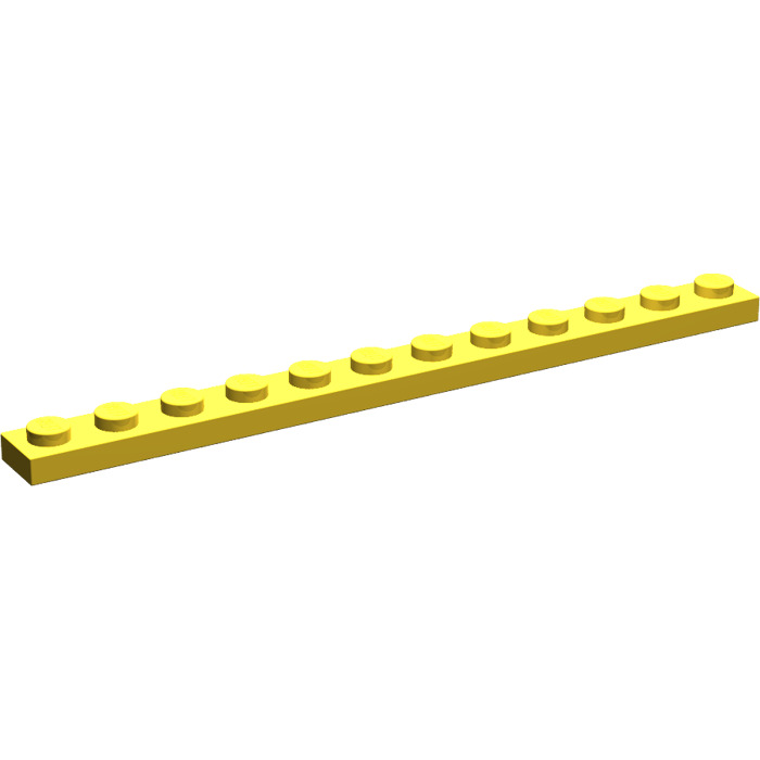 LEGO Yellow Plate 1 x 12 (60479) | Brick Owl - LEGO Marketplace