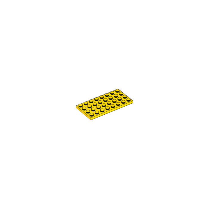 LEGO Yellow Plate 4 x 8 (3035) | Brick Owl - LEGO Marketplace