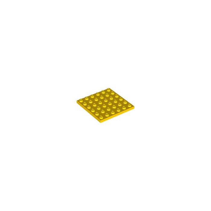 LEGO Yellow Plate 6 x 6 (3958) | Brick Owl