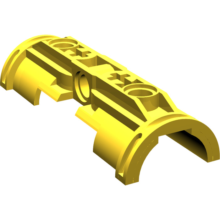 LEGO Yellow Pneumatic Cylinder Connector Half (53178) | Brick Owl ...