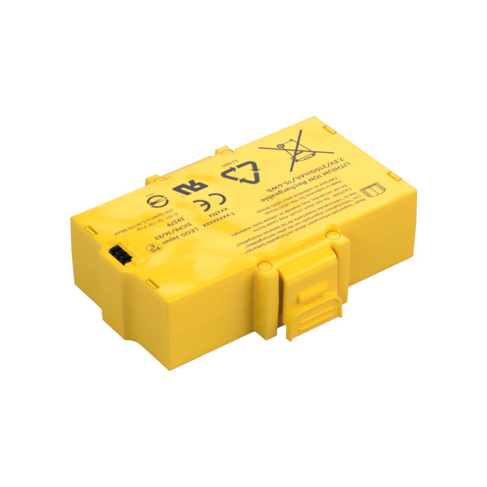 LEGO Yellow Rechargeable Battery (55422 / 100886) | Brick Owl - LEGO ...