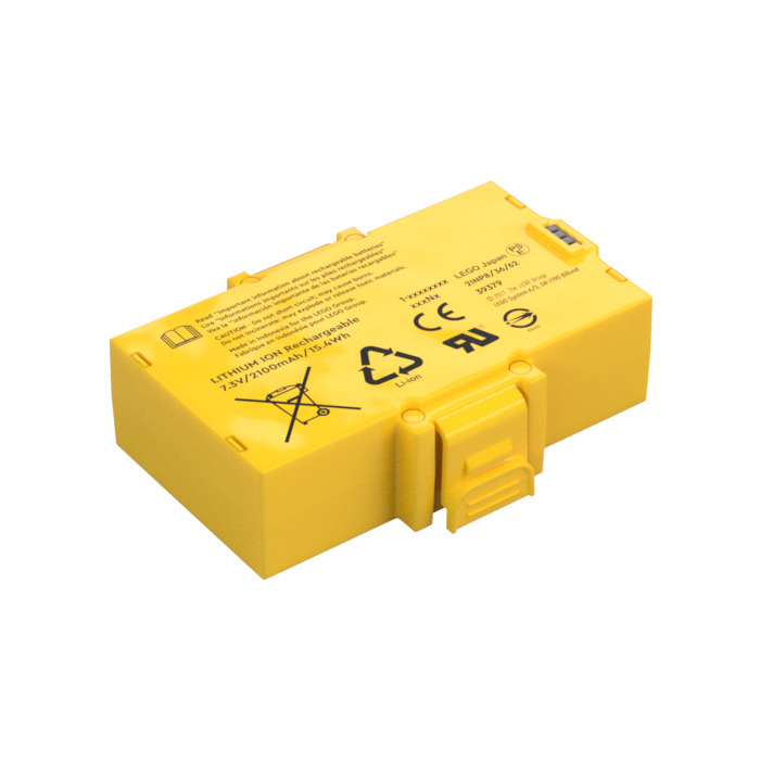 LEGO Yellow Rechargeable Battery (55422 / 100886) | Brick Owl - LEGO ...