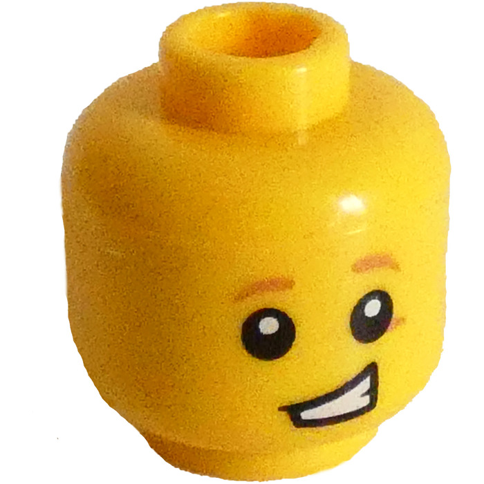 LEGO Yellow Rocket Boy Minifigure Head (3626 / 32635) | Brick Owl