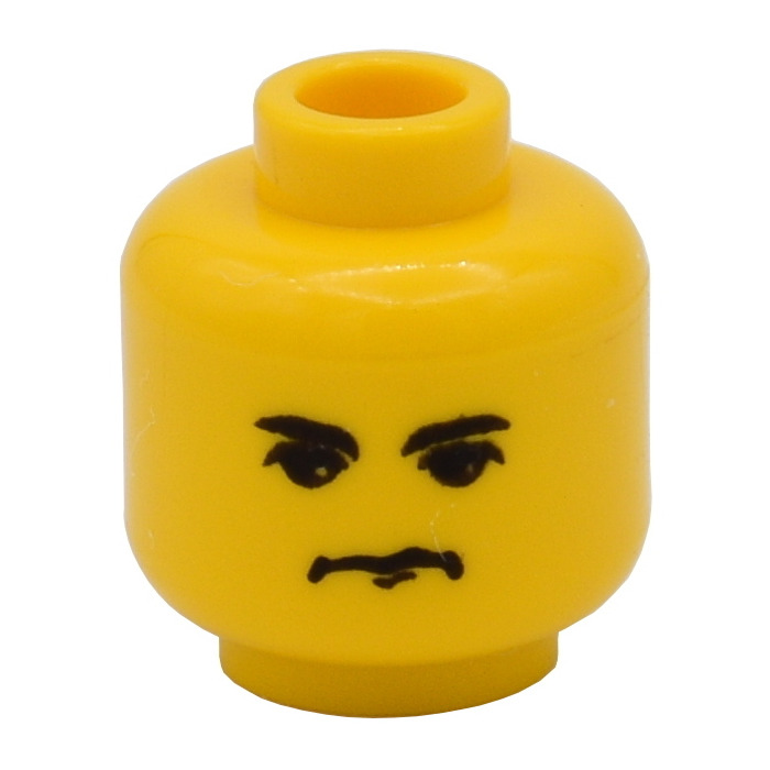 LEGO Yellow Ron Weasley/Vincent Crabbe with Slytherin Outfit Head (3626 ...