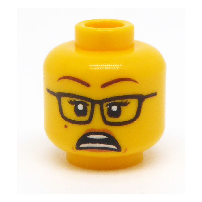 LEGO Yellow Rose Davids Minifigure Head (3626 / 56173) | Brick Owl ...