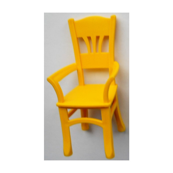 LEGO Yellow Scala Dining Table Chair (6925) | Brick Owl - LEGO Marketplace