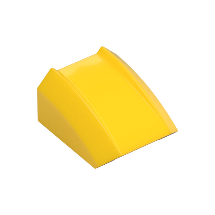 LEGO Yellow Slope 1 x 2 x 2 Curved (28659 / 30602) | Brick Owl