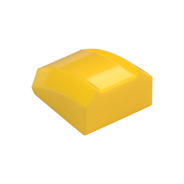 LEGO Yellow Slope 1 x 2 x 2 Curved (28659 / 30602) | Brick Owl