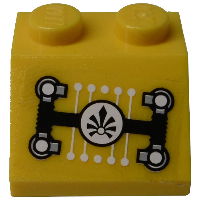 LEGO Con pendiente 2 x 2 (45°) con Control Panel con Circular Chima ...