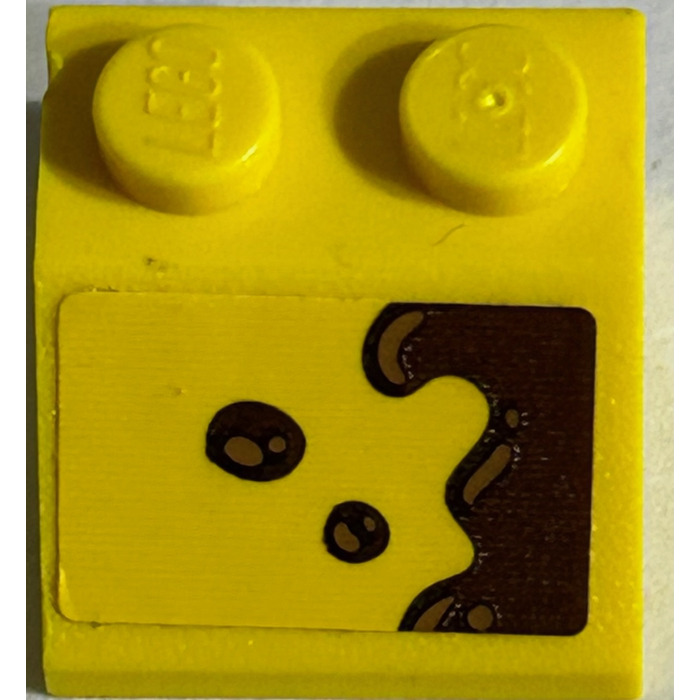 LEGO Slope 2 x 2 (45°) with Mud Splashes (Model Right) Sticker (3039 ...