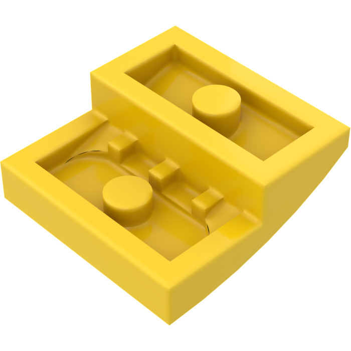 LEGO Yellow Slope 2 x 2 Curved (15068 / 118553) | Brick Owl