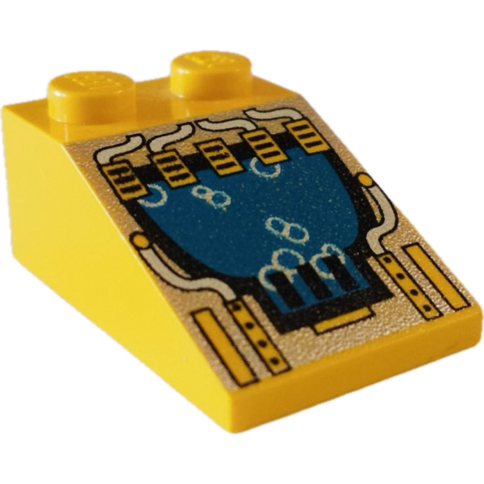 레고 경사 2 x 3 (25°) ~와 함께 Aquazone Tank Bubbles 거친 표면 (3298) | Brick Owl ...