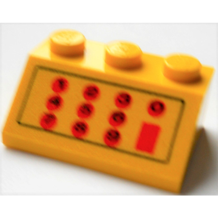 LEGO Yellow Slope 2 x 3 (45°) with Cash Register (3038 / 82453) | Brick ...