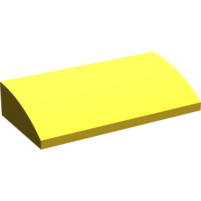 LEGO Slope 2 x 4 Curved without Bottom Tubes (61068) | Brick Owl - LEGO ...