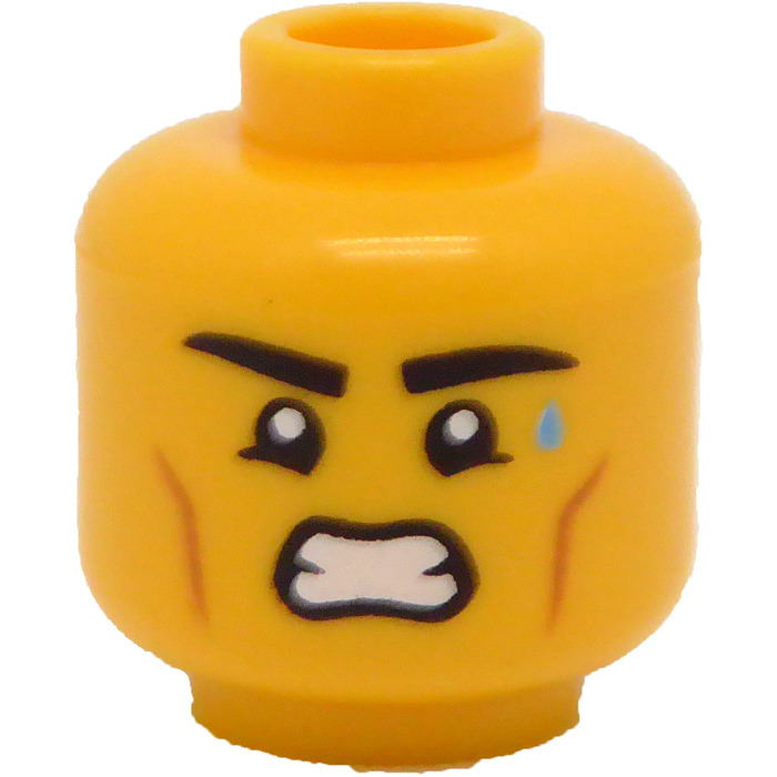 LEGO Yellow Sprinter Head (3274 / 105585) | Brick Owl - LEGO Marketplace