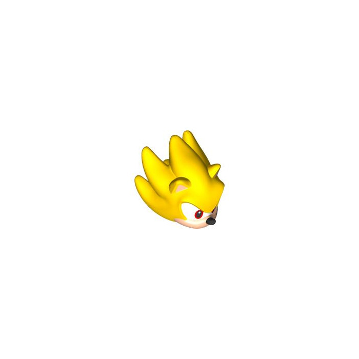 LEGO Yellow Super Sonic the Hedgehog Head (110121) | Brick Owl