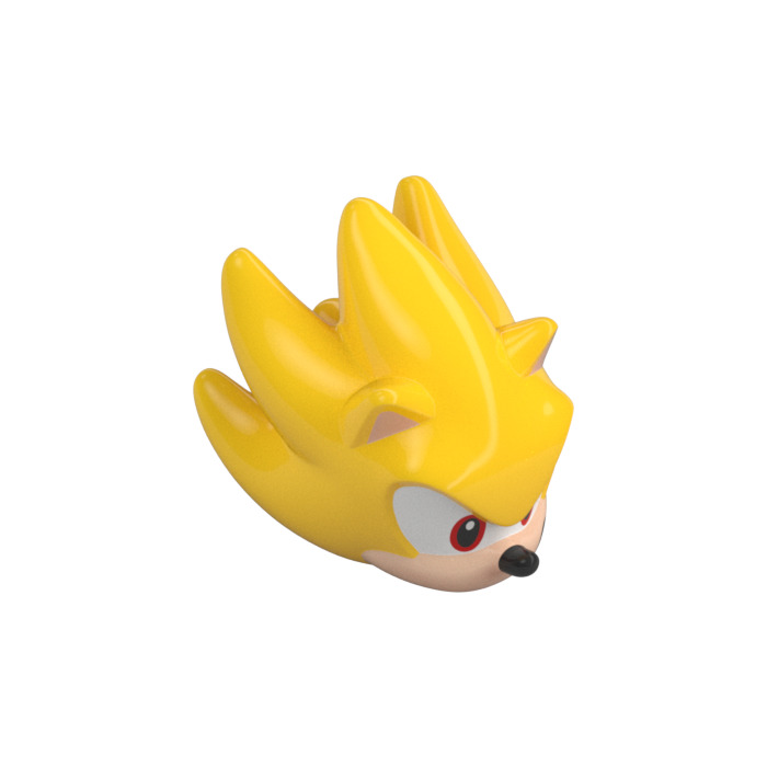 LEGO Super Sonic the Hedgehog Head (110121) | Brick Owl