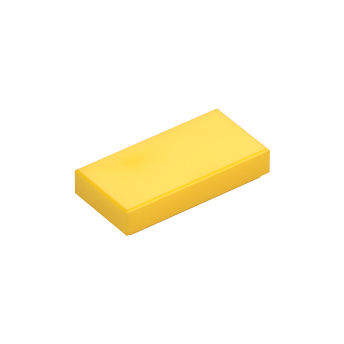 LEGO Yellow Tile 1 x 2 with Groove (3069 / 113477) | Brick Owl