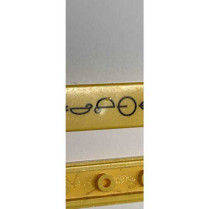 LEGO Yellow Tile 1 x 4 with Star Wars Naboo Symbols (2431 / 83820 ...