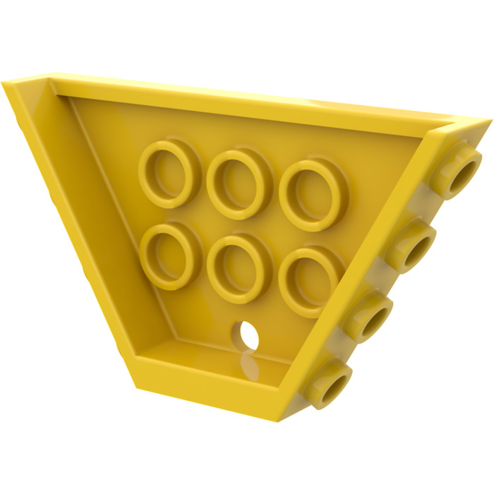 레고 노란색 Trapezoid Tipper 끝단 , 핀 (3145) | Brick Owl - LEGO 마켓플레이스