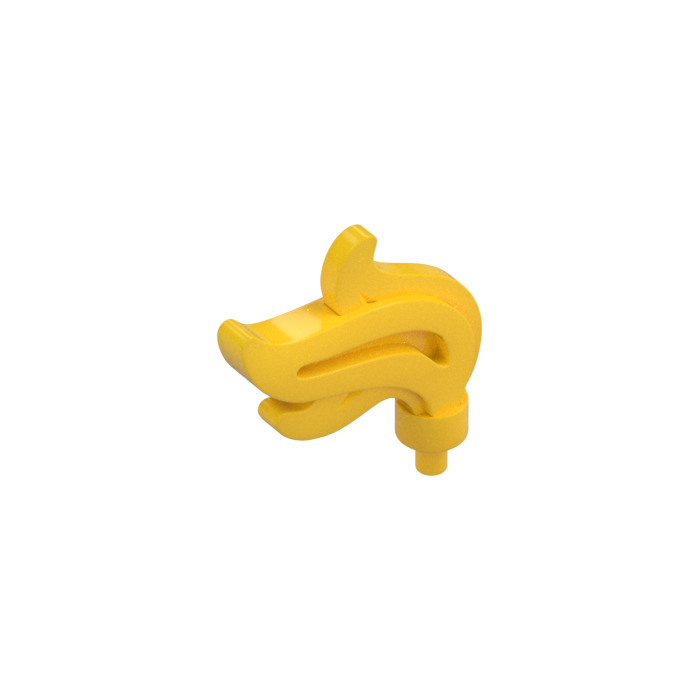 LEGO Yellow Triple Feather Plume (Compact) (28661 / 64647) | Brick Owl