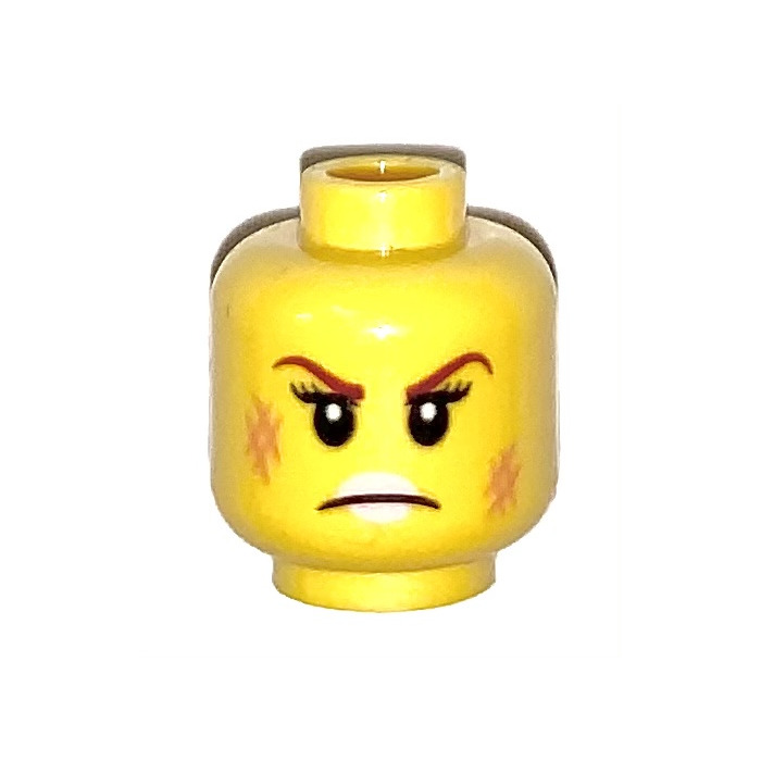 LEGO Yellow Ultimate Macy Minifigure Head (3626 / 23768) | Brick Owl