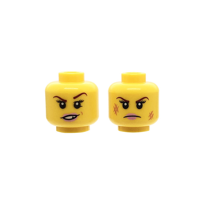 LEGO Yellow Ultimate Macy Minifigure Head (3626 / 23768) | Brick Owl
