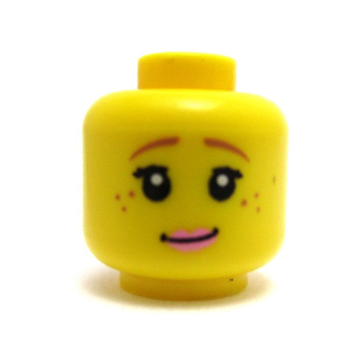 LEGO Yellow Unicorn Girl Minifigure Head (3626 / 19146) | Brick Owl