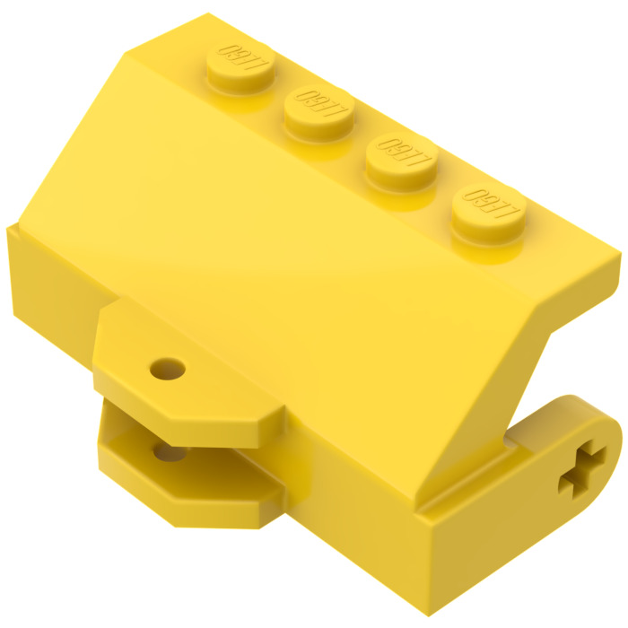 LEGO Yellow Vehicle Brush Holder (2578) | Brick Owl - LEGO Marketplace