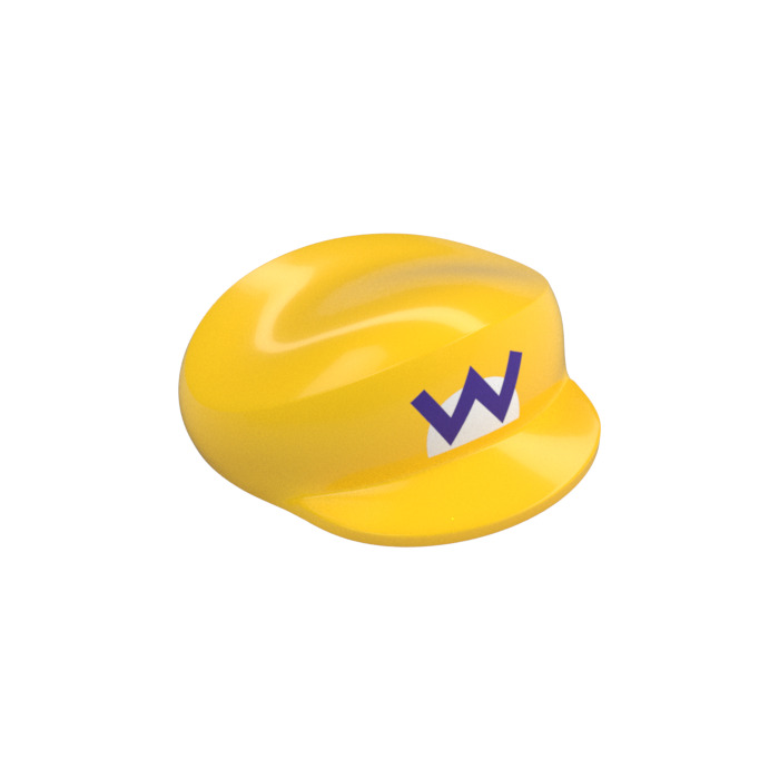 LEGO Wario Large Cap | Brick Owl - LEGO Marketplace